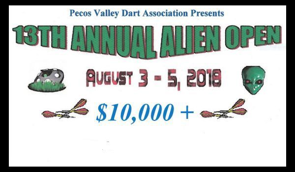2018 Alien Open Results - American Darts Organization