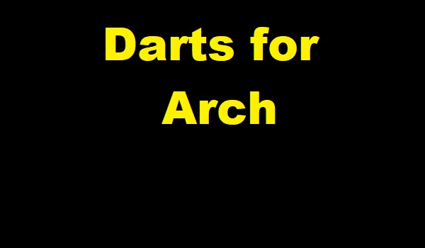Darts for Arch 2022 - American Darts Organization