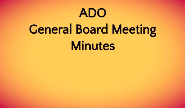 ADO General Meeting Minutes – August 2024 - American Darts Organization